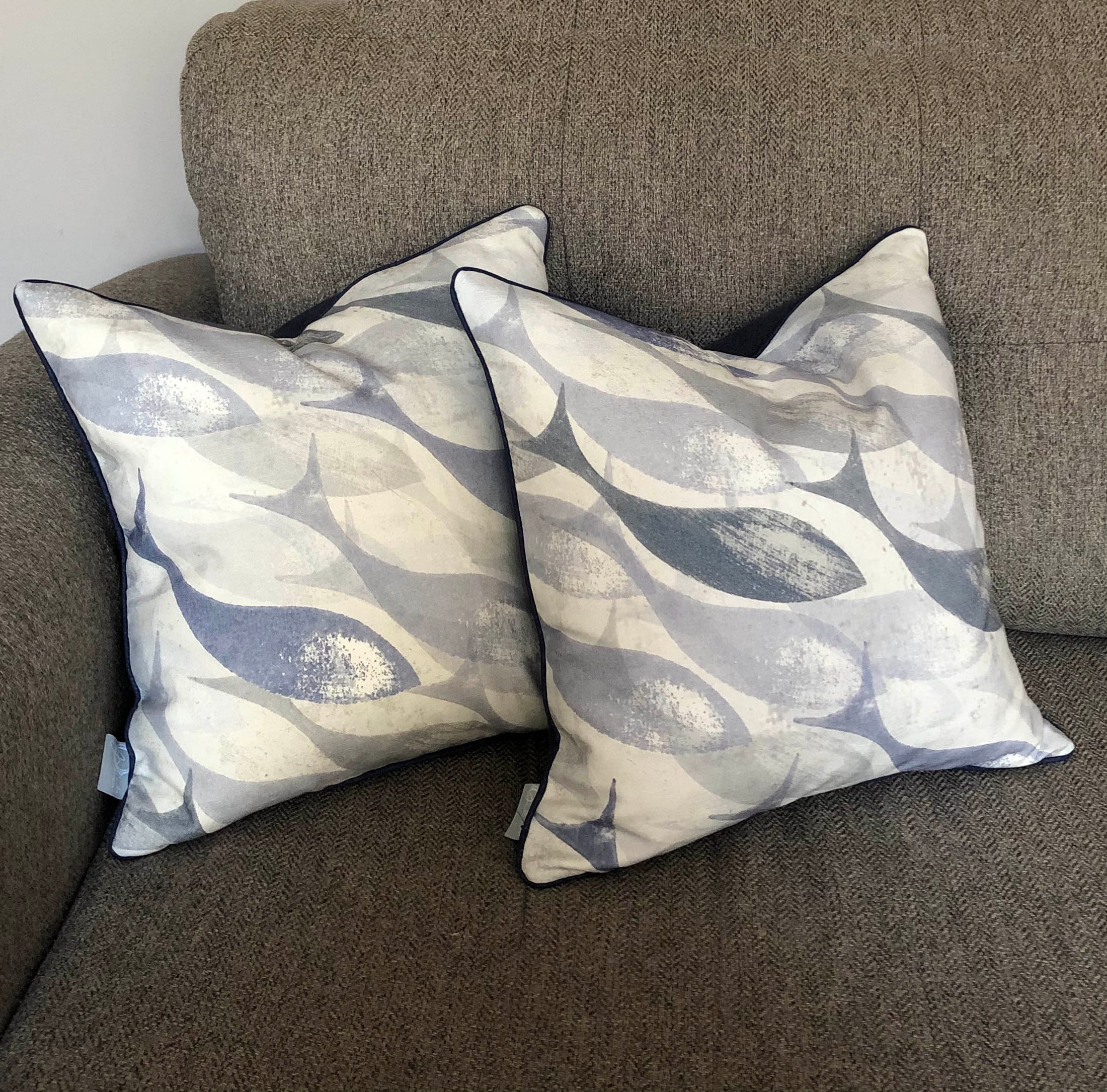 NEW Shoal Classic Blue Linen – Juliette O Designs